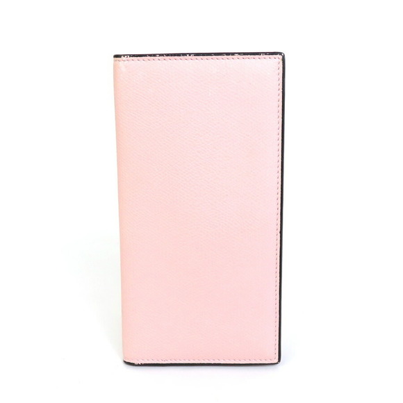 Valextra | Accessories | Valextra Card Case Leather Light Pink Unisex ...